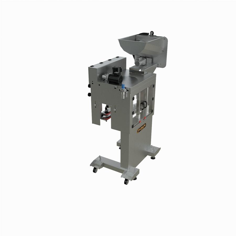 GlobalTek® Cap-It Automatic Inline Spindle Capper with Upright Feeder
